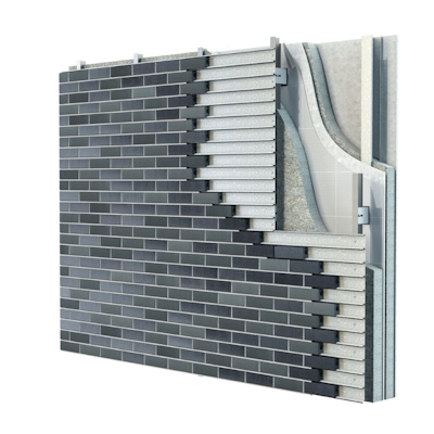 Corium Brick Tile Cladding System | Taylor Maxwell