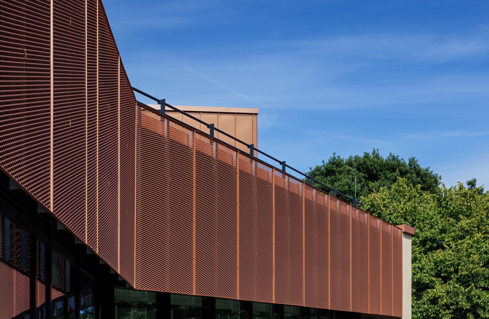 SWIoT Building | Anvil Expanded Mesh Cladding | Taylor Maxwell